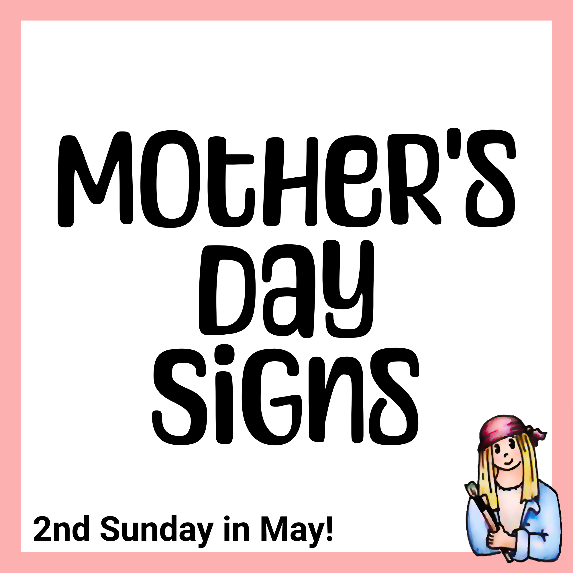 Mother's Day Picks – Hip Signs For Cool Folks