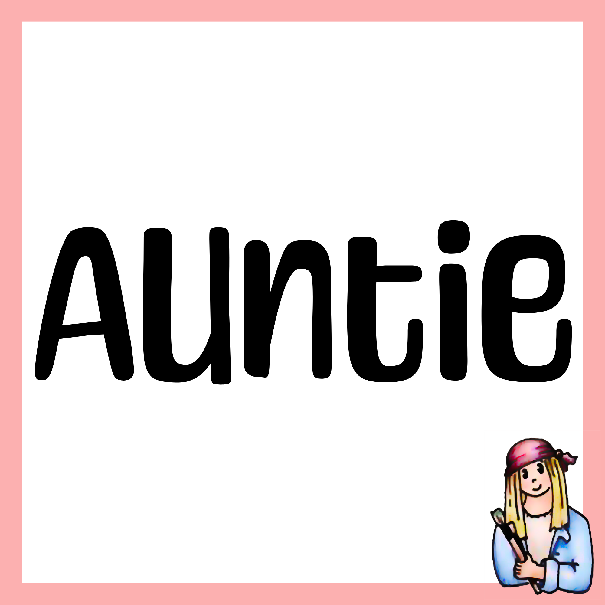 Auntie Signs - Vintage Style Signs For Aunts, Great Family Gift! – Hip ...