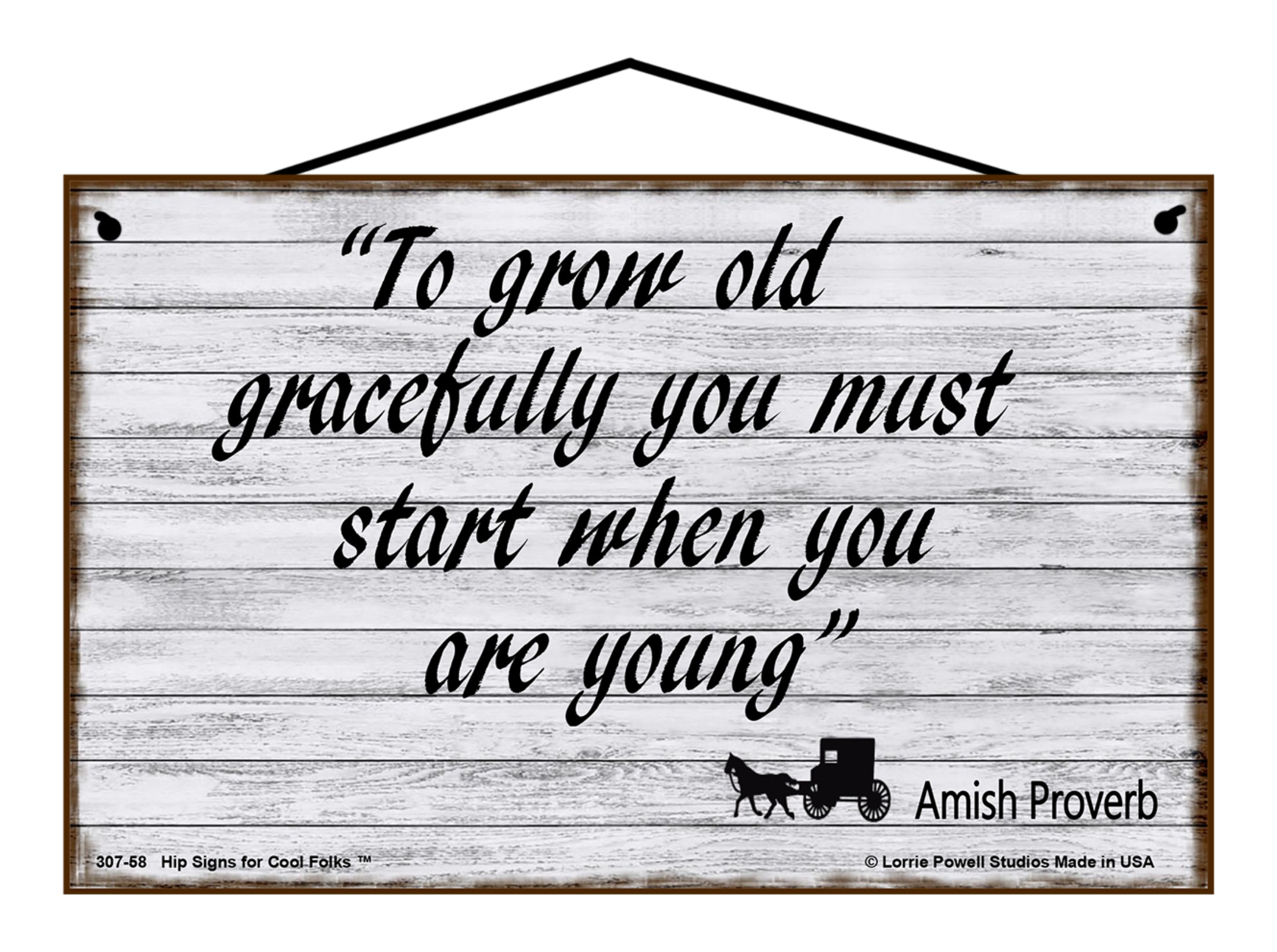 Retirement Signs - Gifts for Retirees, Old Age Humor, Vintage Style ...