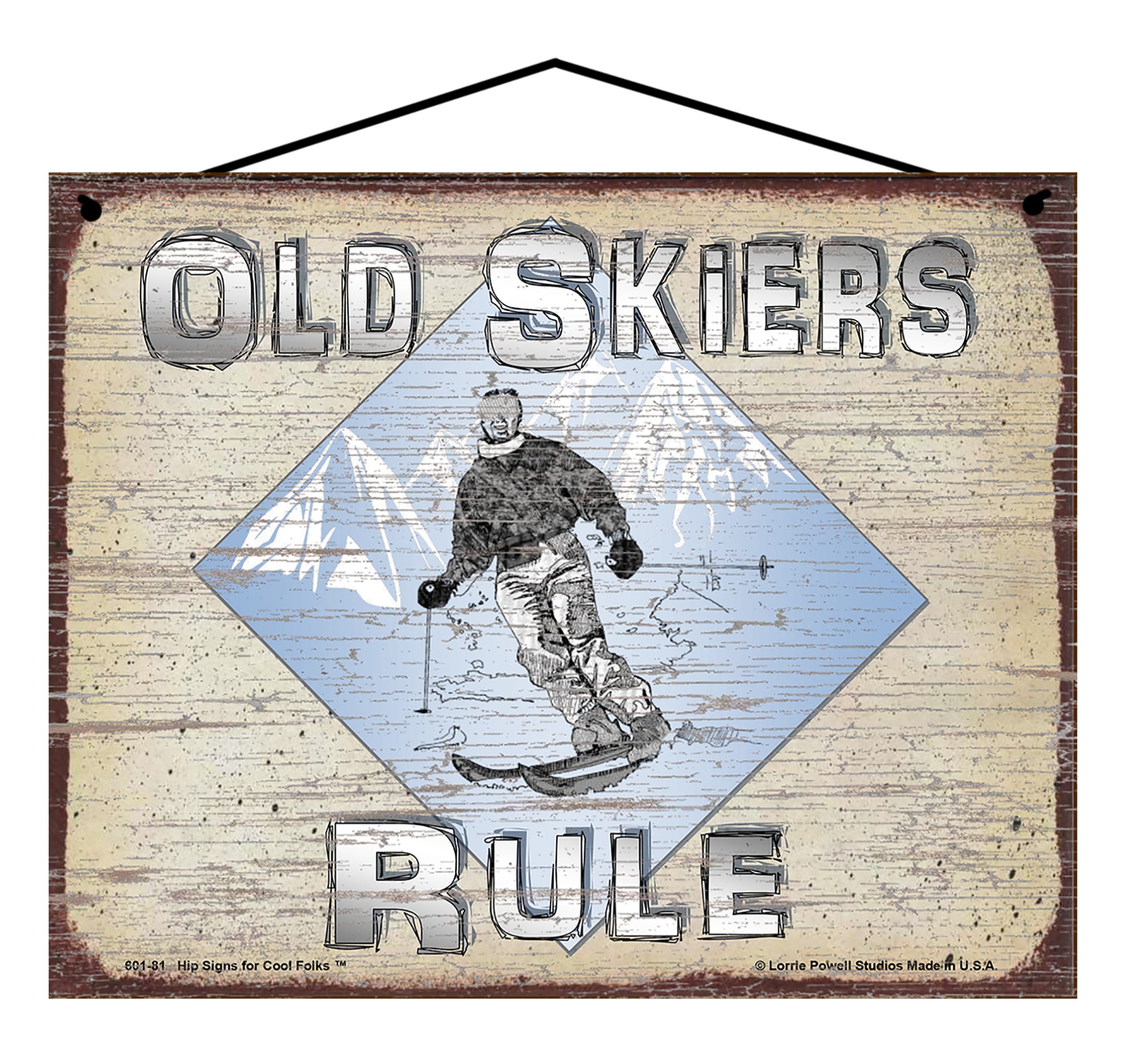 Retirement Signs - Gifts for Retirees, Old Age Humor, Vintage Style ...